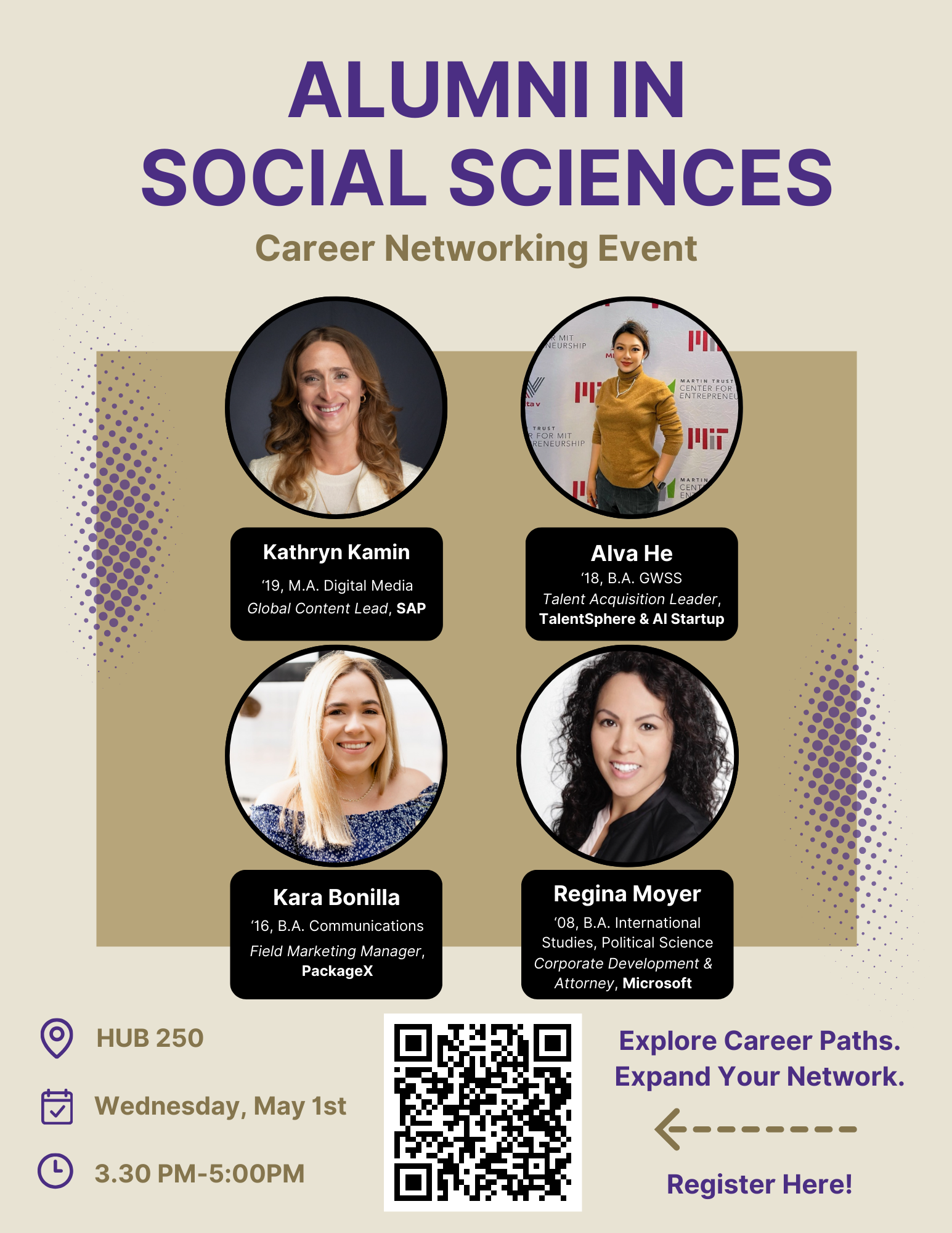 Alumni in Social Sciences: Career Networking Event | Department of ...