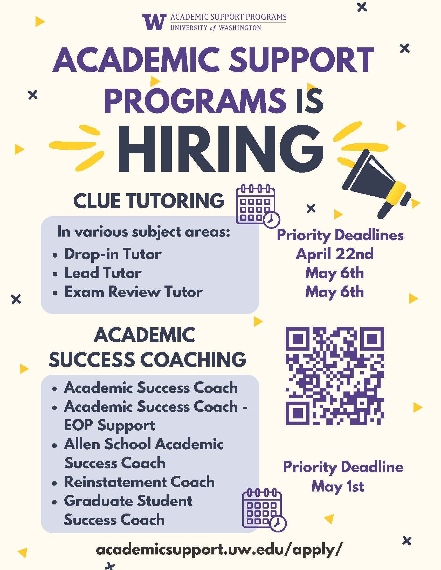 Academic Support Programs is hiring! | Department of Political Science ...