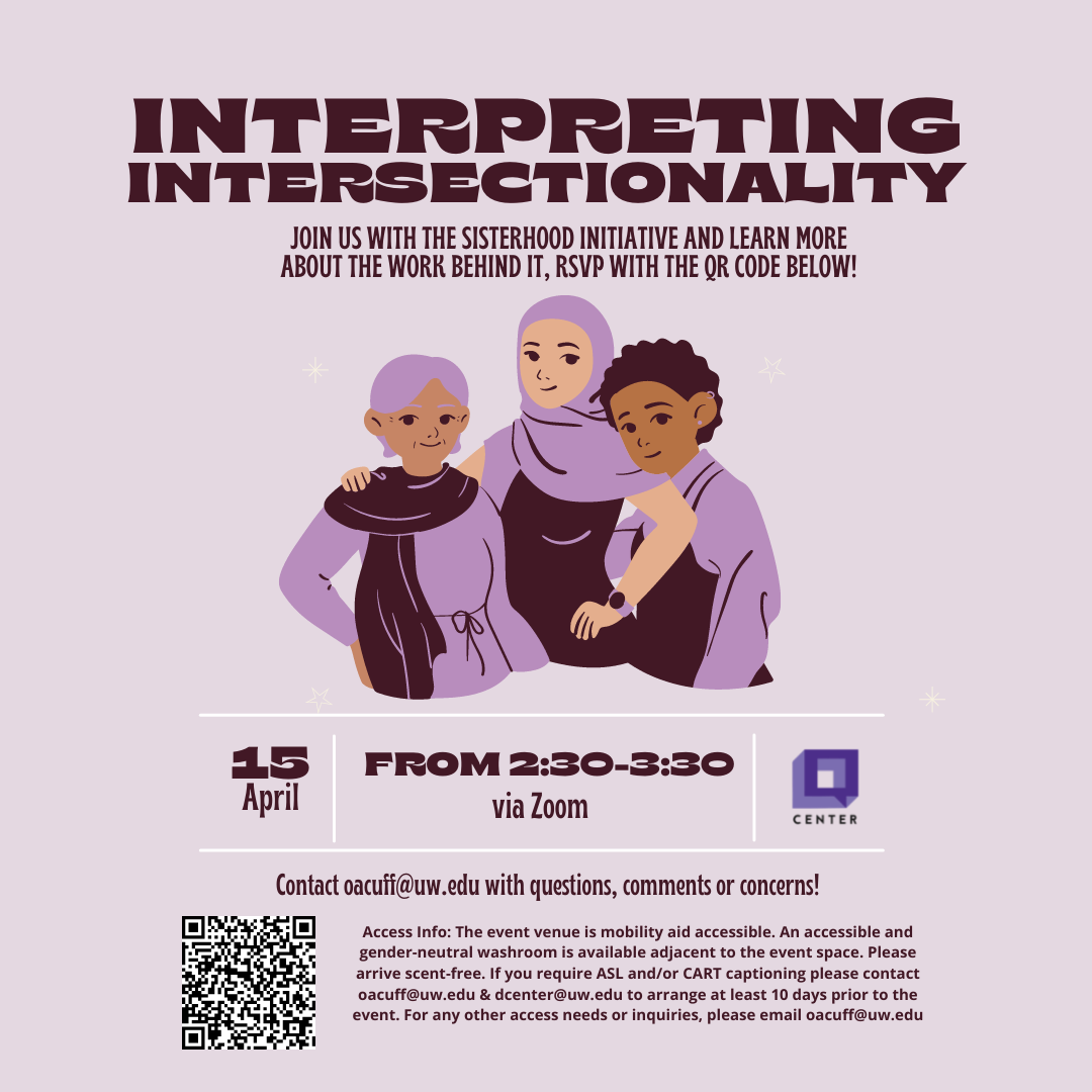 Q Center Interpreting Intersectionality x Sisterhood Initiativ ...