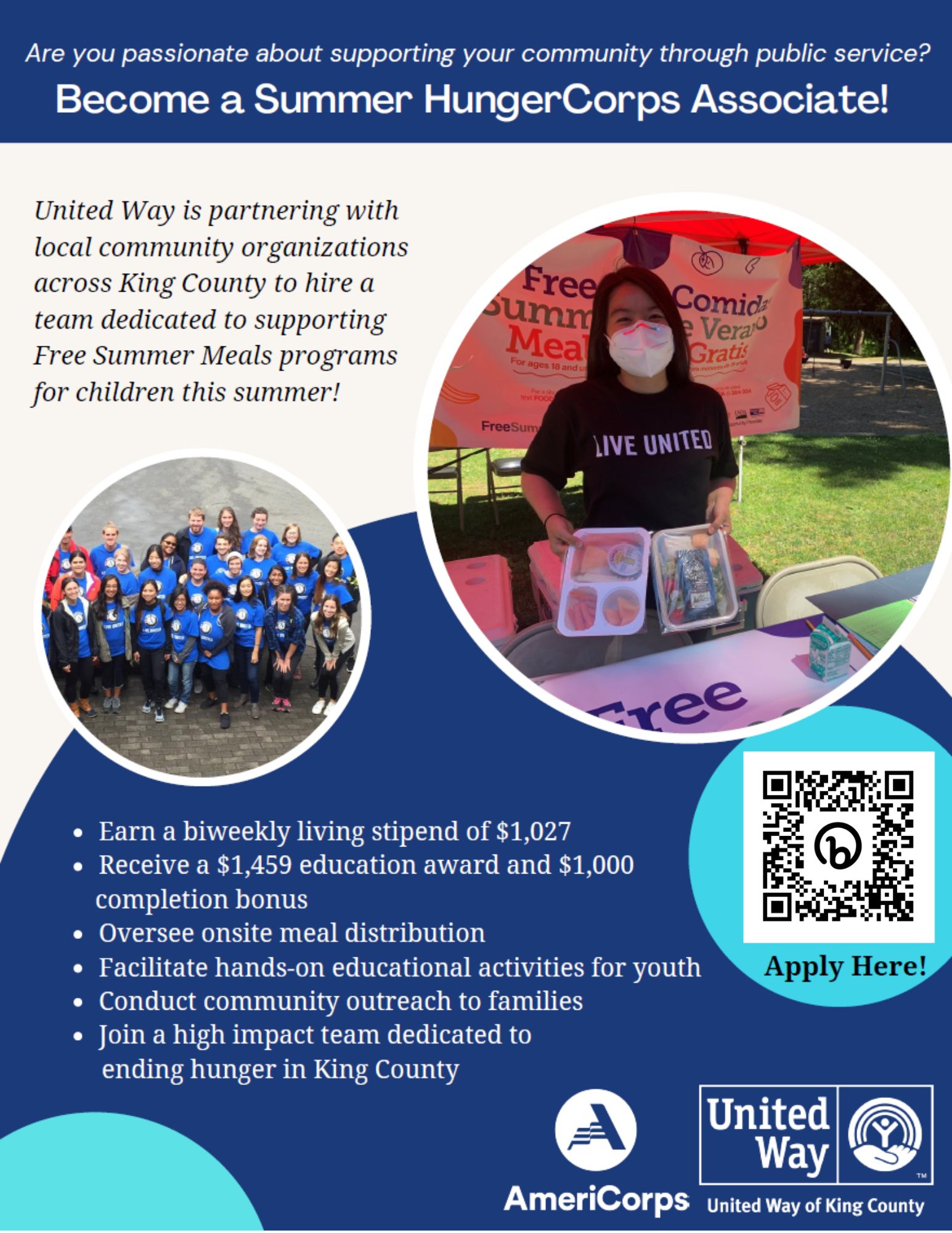 King County Summer Associate Positions to Fight Hunger | Department of ...