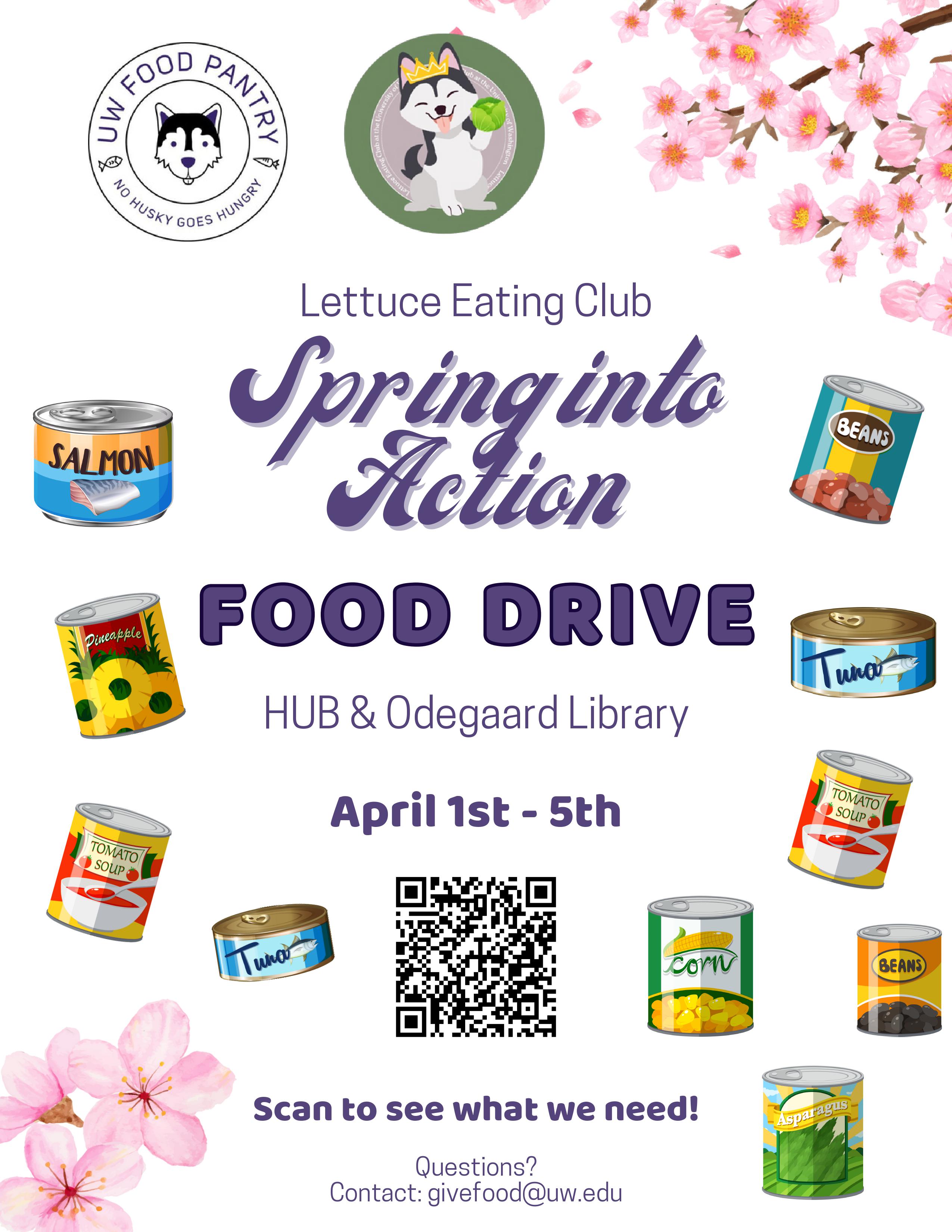 [FOOD DRIVE THIS WEEK] UW Lettuce Eating Club x UW Food Pantry ...
