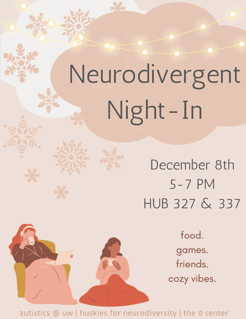 Huskies for Neurodiversity Neurodivergent Night-In | Department of ...