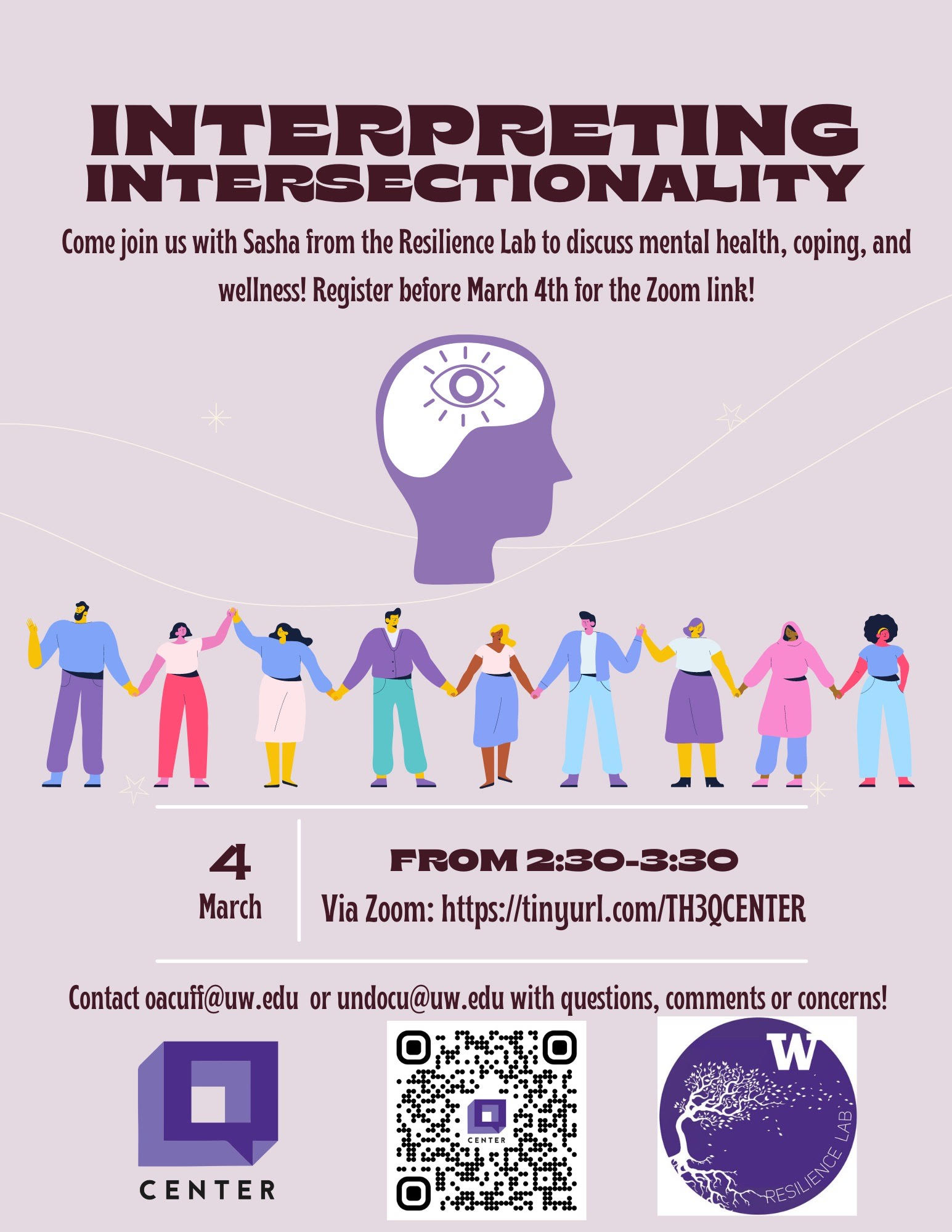Q Center Interpreting Intersectionality Series Ft. Resilience Lab ...
