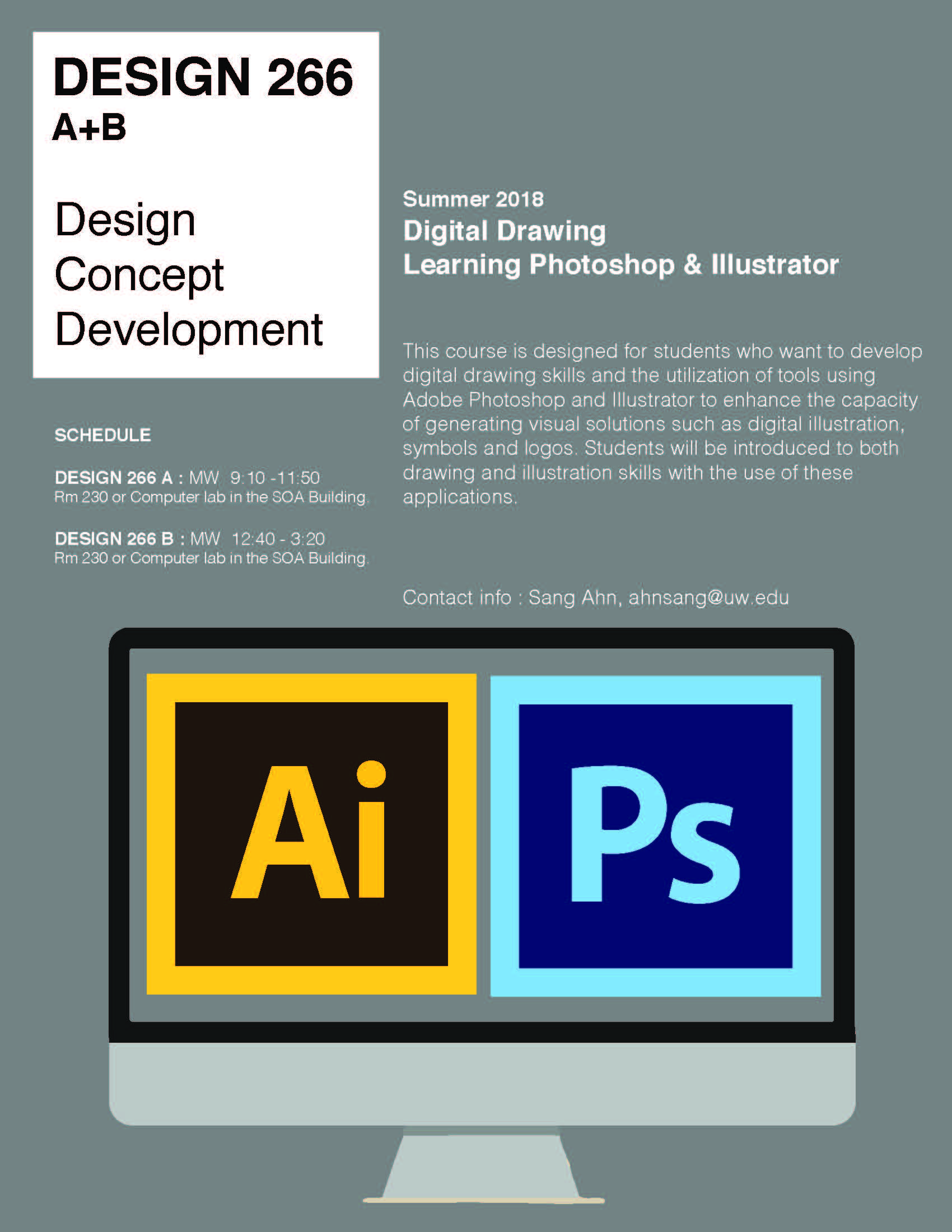 Design classes for everyone in the summer | Department of Political ...