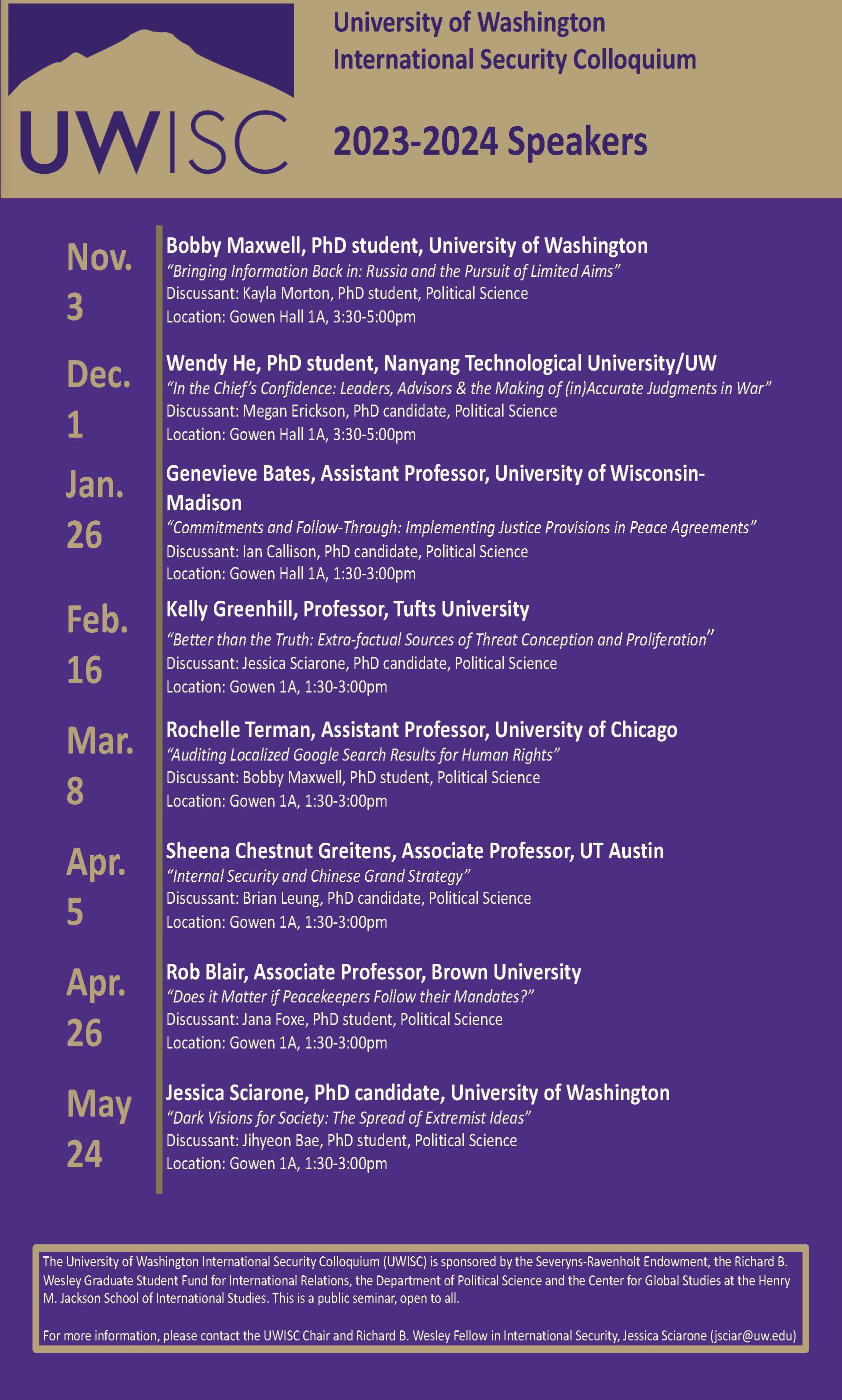 EDUC 260 and EDUC 401 open for Registration! | Department of Political ...