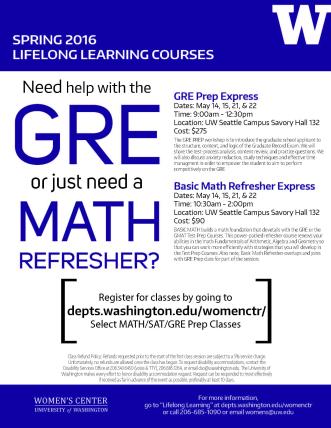 GRE/Basic Math Refresher Courses | Department of Political Science ...