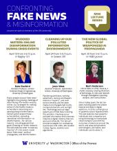 Fake News and Misinformation Lecture Series | Department of Political ...